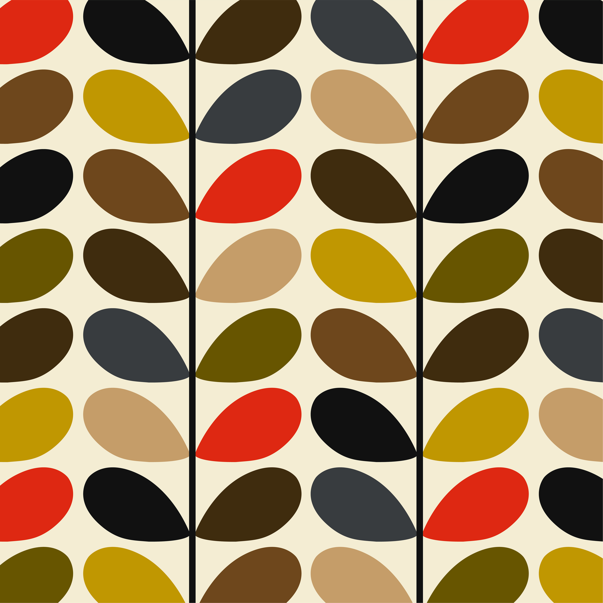 Explore Prints - 1960s retro inspired patterns | Orla Kiely