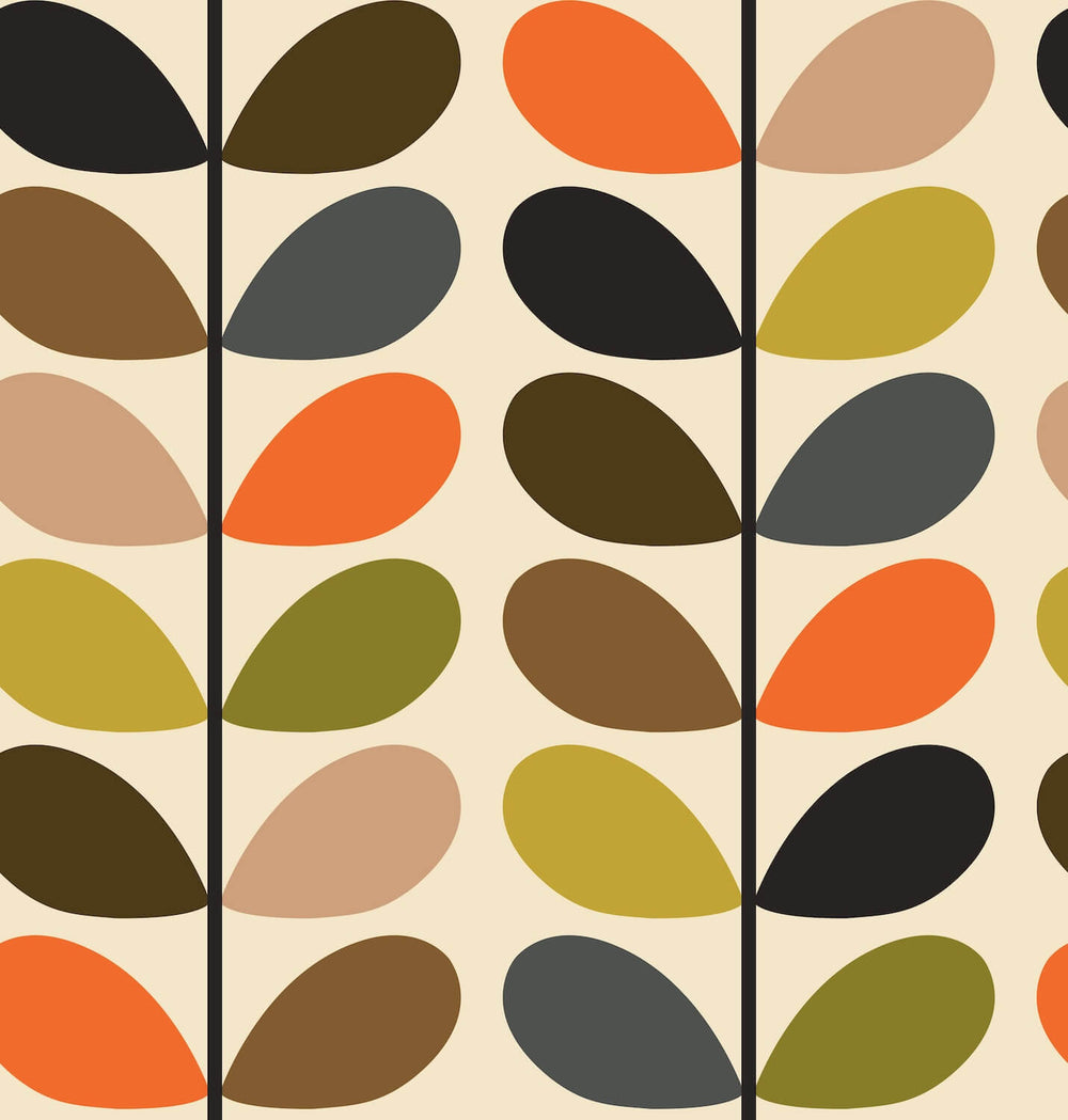 Patterned Wallpaper - Retro Inspired Home Decor | Orla Kiely
