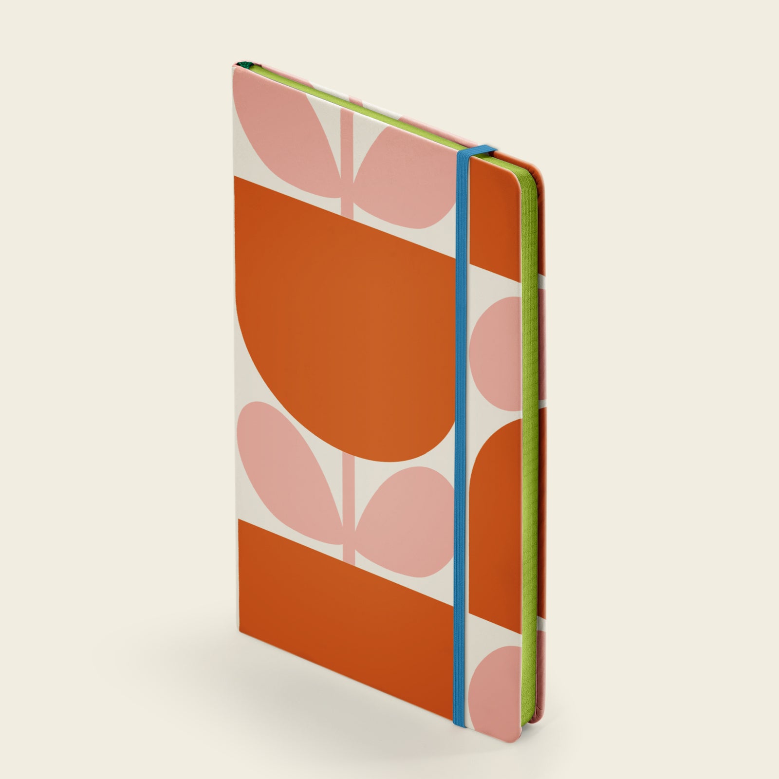 Medium Notebook - Grid Paper - Block Tulip | Orla Kiely