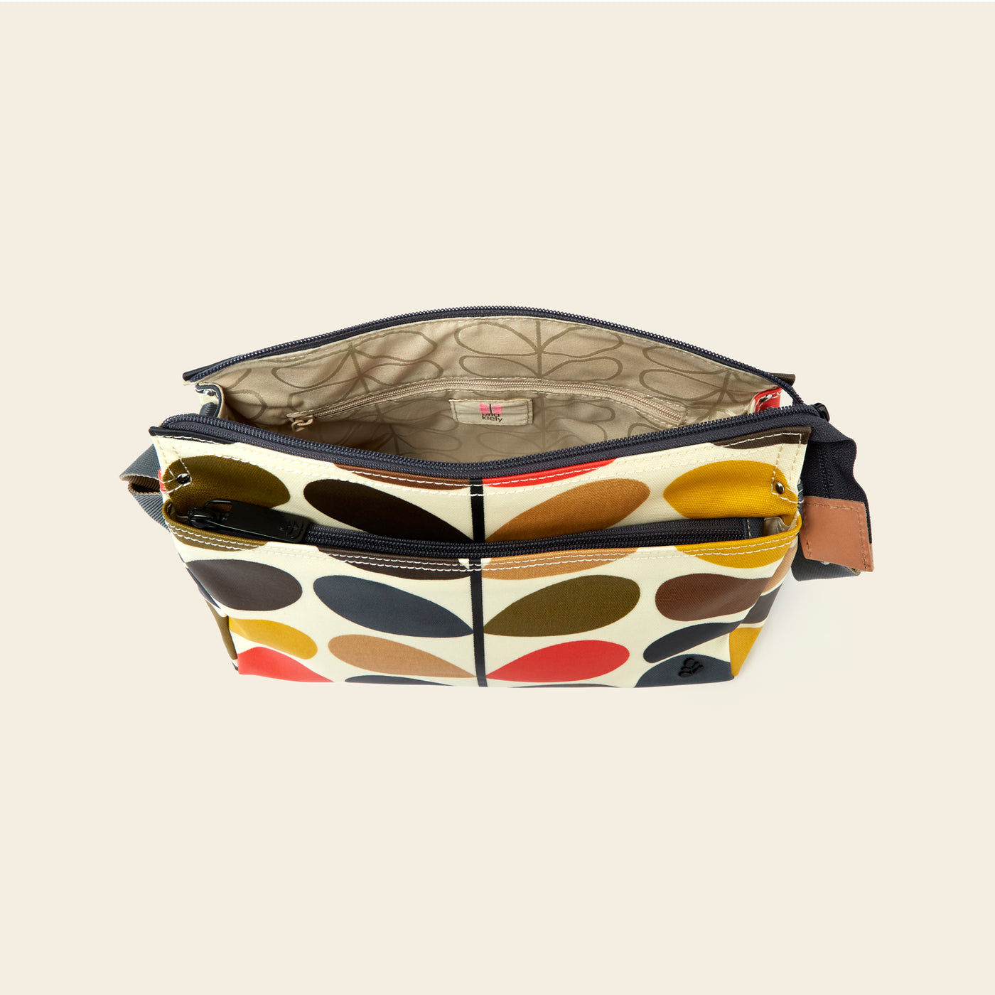 Fielder Crossbody For Women - Classic Multi Stem | Orla Kiely